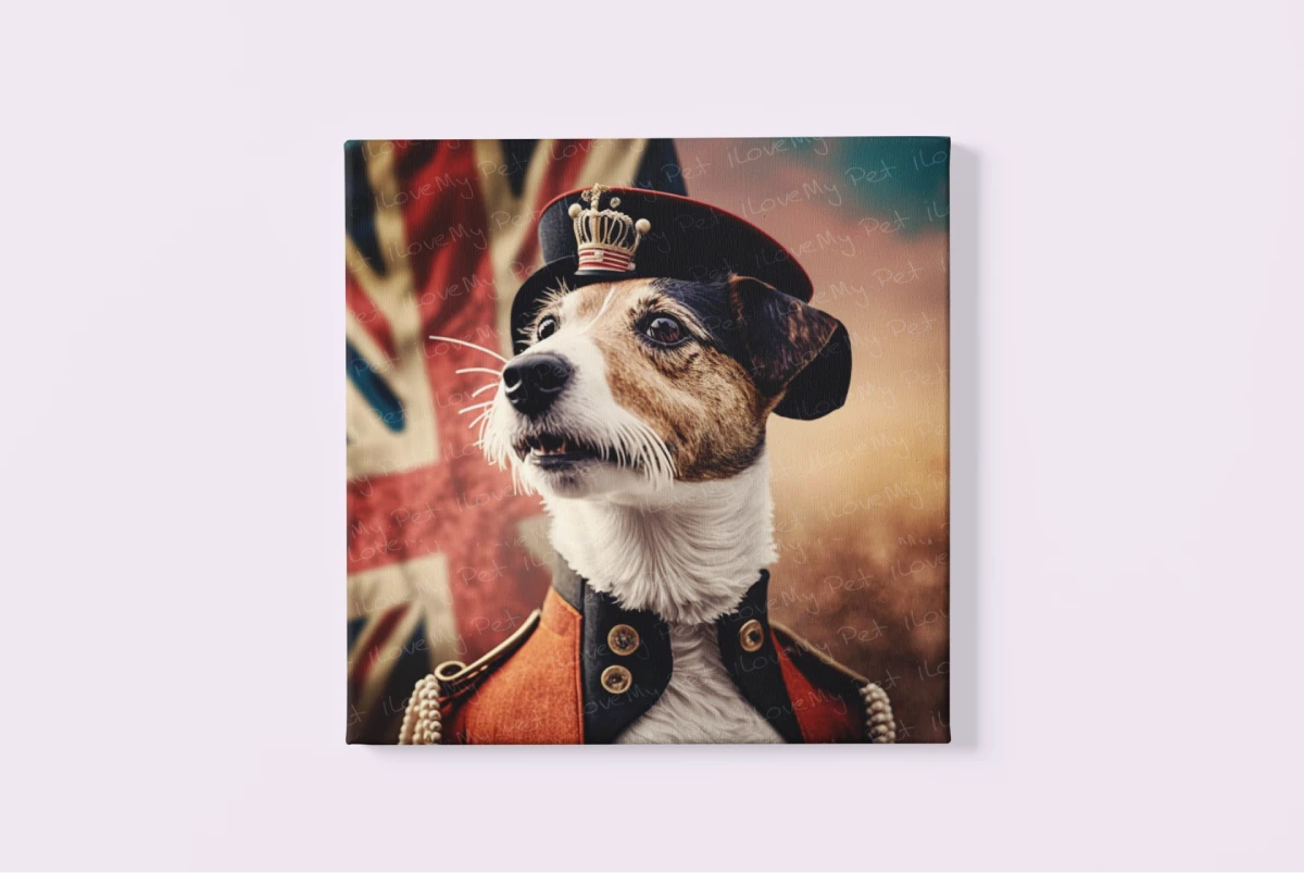 British Splendor Jack Russell Terrier Wall Art Poster
