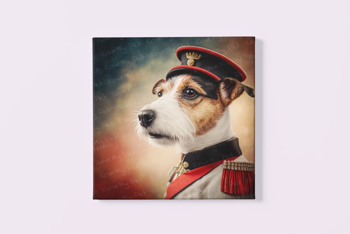 Regal Rascal Jack Russell Terrier Wall Art Poster