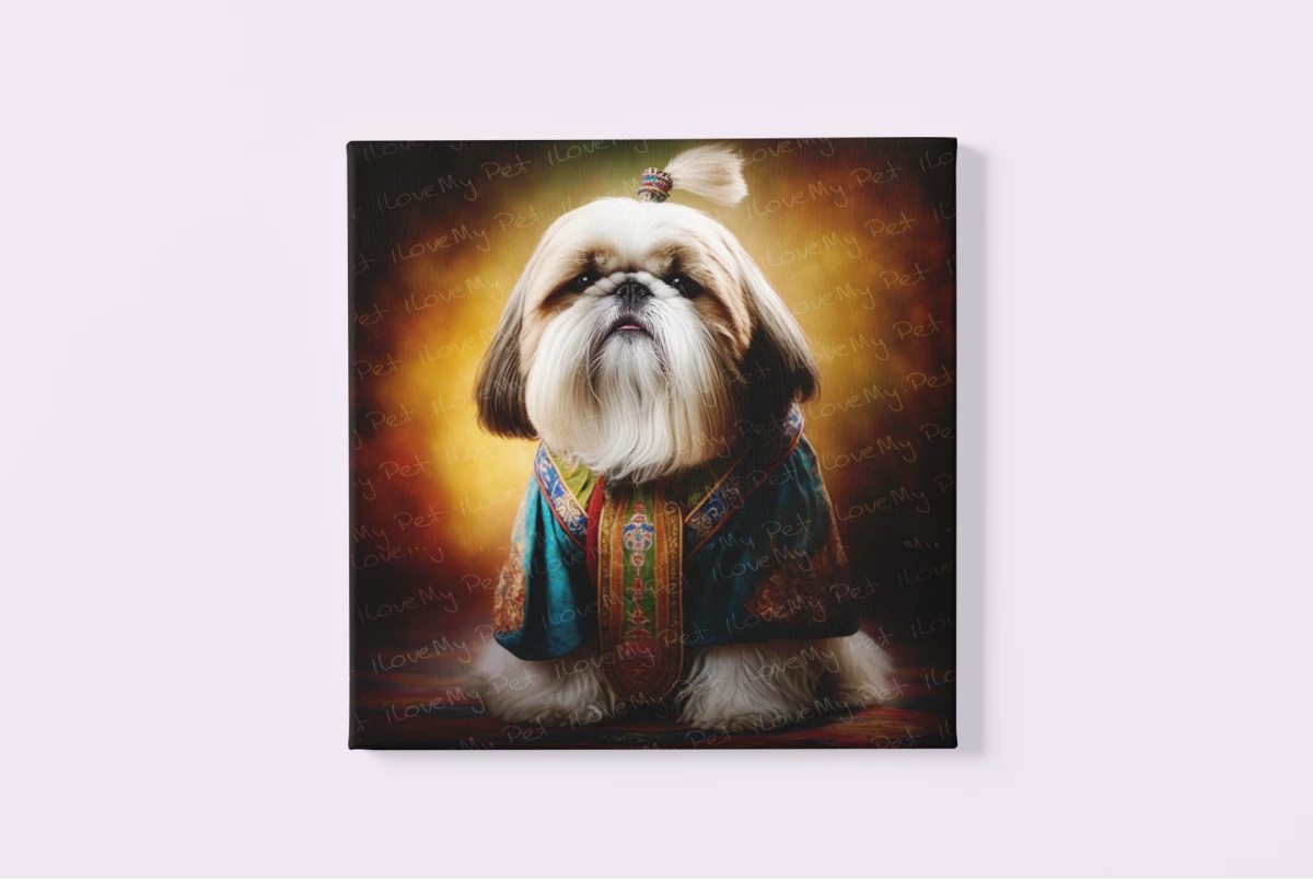 Royal Majesty Shih Tzu Wall Art Poster