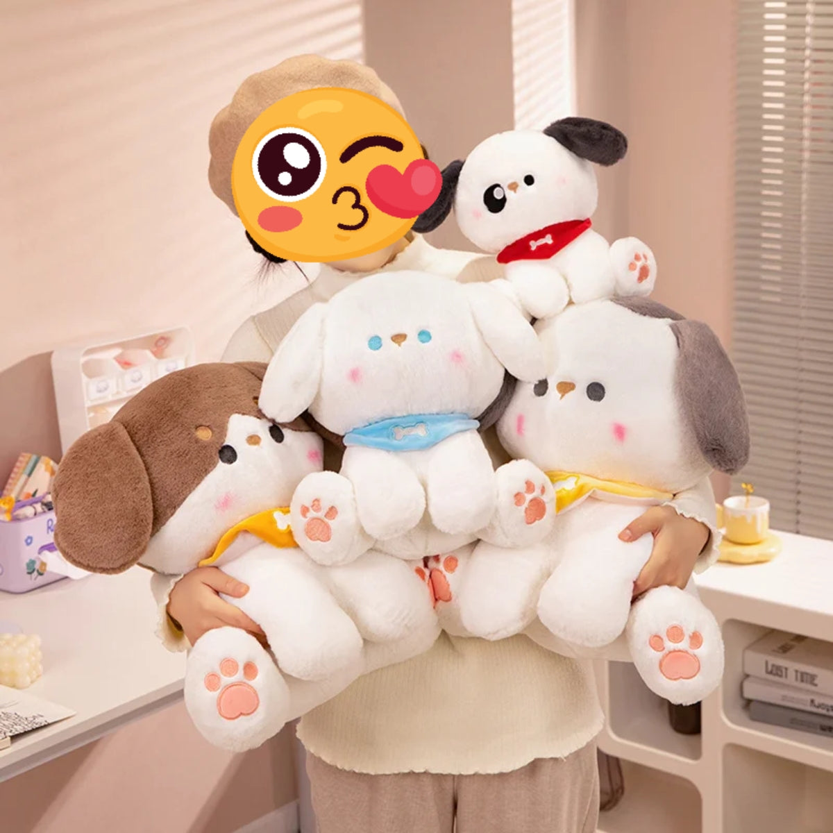 Cutest Kawaii Great Pyrenees Stuffed Animal Plush Toys
