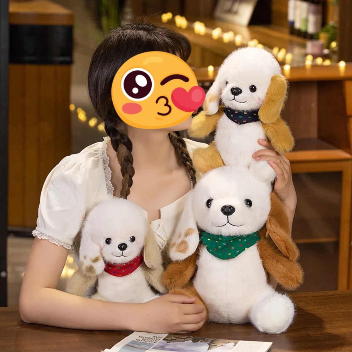 Cutest Sitting Cocker Spaniel Stuffed Animal Plush Toys