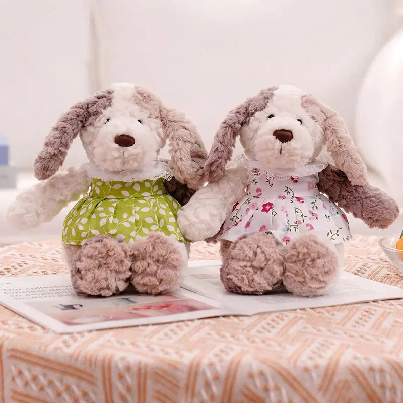 Dress Up Cocker Spaniel Stuffed Animal Plush Toys