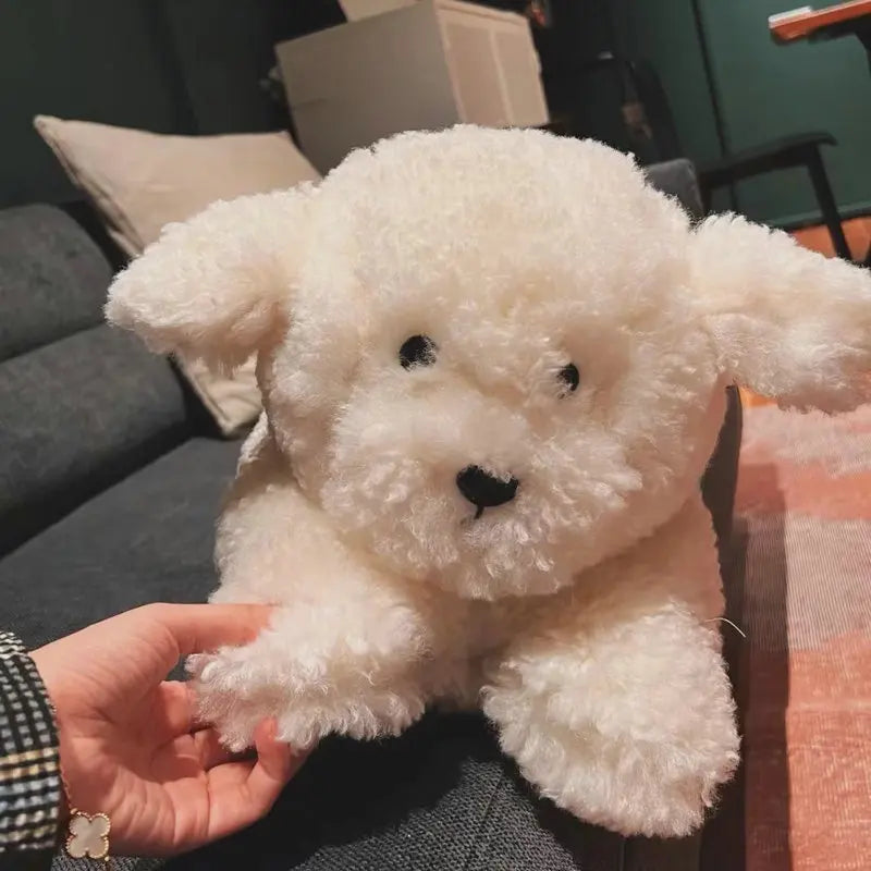 Fluffy Giant Maltese Stuffed Animal Plush Toy Pillows