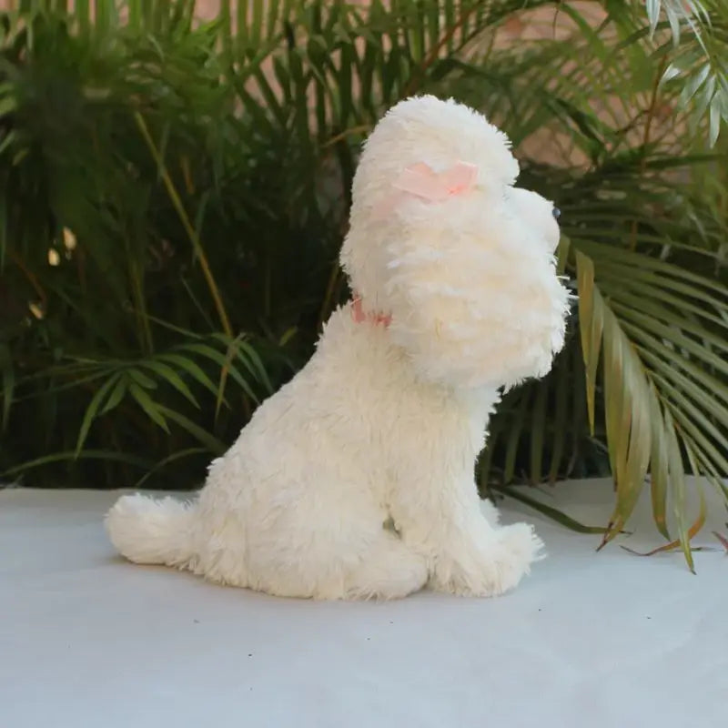 Realistic Poodle Stuffed Animal Plush Toy
