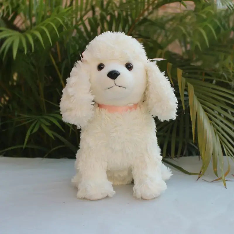 Realistic Poodle Stuffed Animal Plush Toy