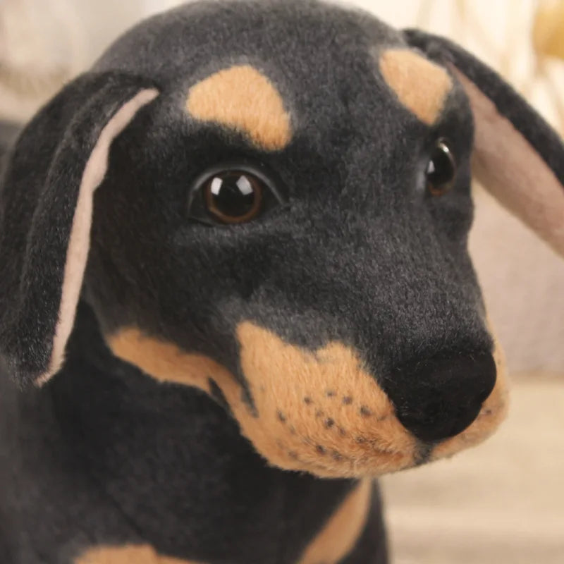 Realistic Standing Rottweiler Stuffed Animal Plush Toy (Tiny to Giant