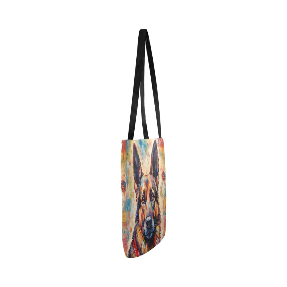 Spectrum Sentinel German Shepherd Shopping Tote Bag