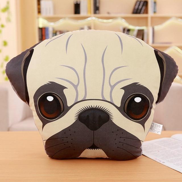 Adorable Pug Sofa Plush Pillow