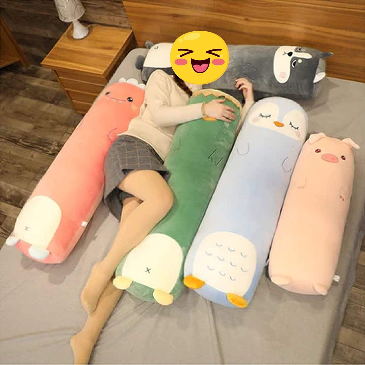 Cutest Cartoon Huggable Stuffed Animals (Medium to Giant Size)