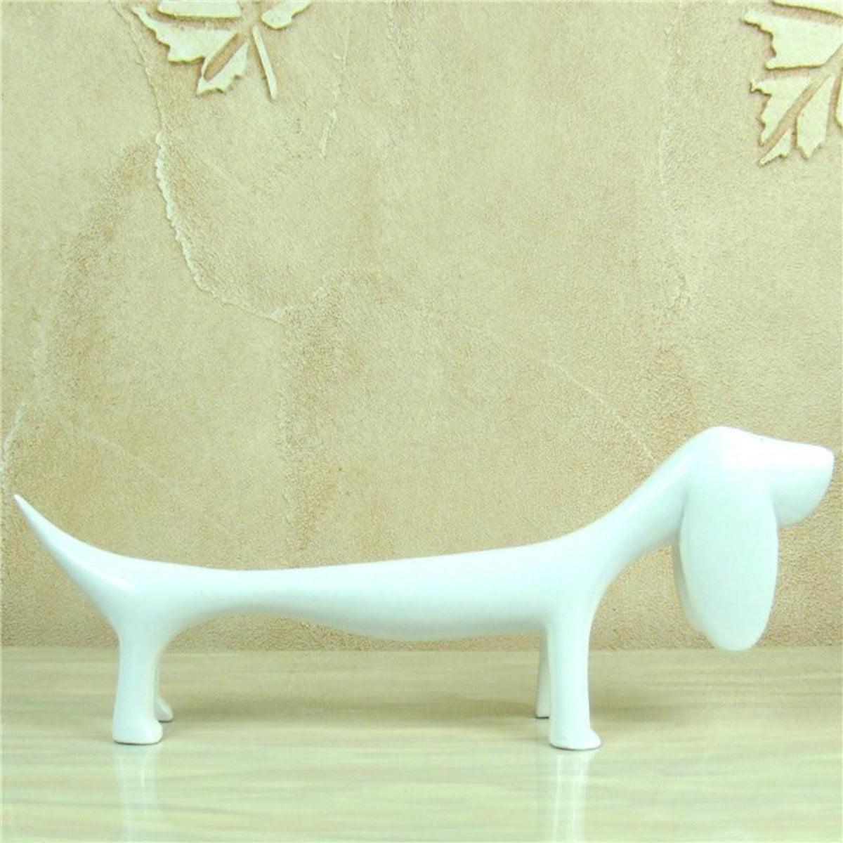 Abstract Dachshund Resin Home Decor Statue