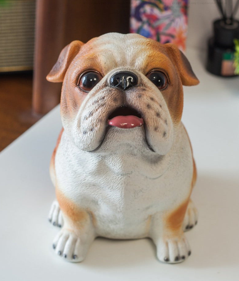English Bulldog Piggy Bank - Cutest English Bulldog Love Piggy Bank