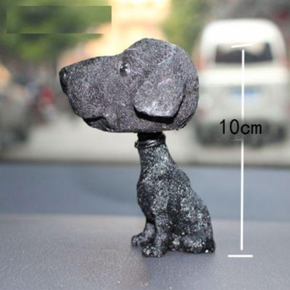 Black Labrador Bobblehead - Black Labrador Love Car Bobblehead
