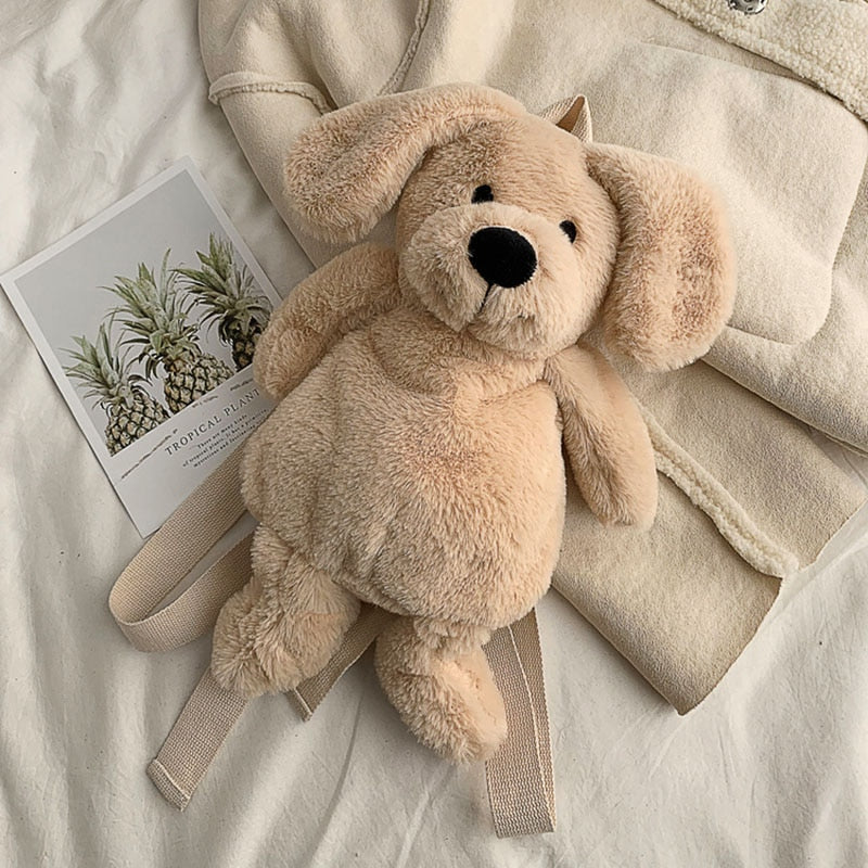 Most Adorable Labrador Plush Backpack for Kids