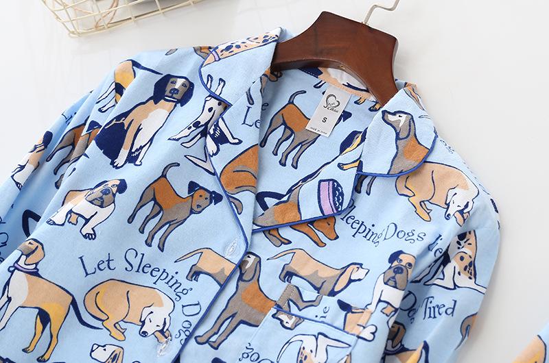 Some of the Dogs I Love Cotton Pajamas - Dalmatian, Pug, Labrador, Bas