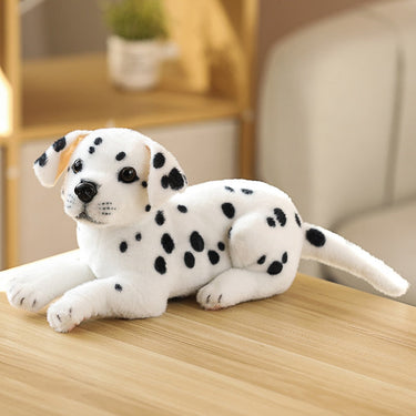 Stretching Realistic Dalmatian Stuffed Animal Plush Toy